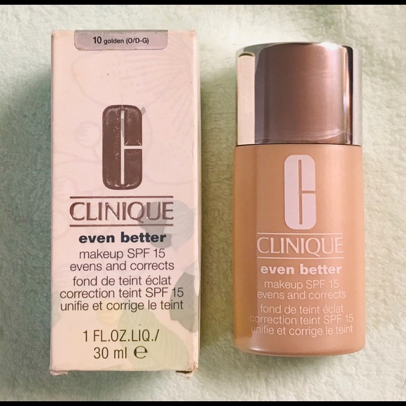 Clinique | Makeup | Nib Clinique Even Better Foundation Golden | Poshmark